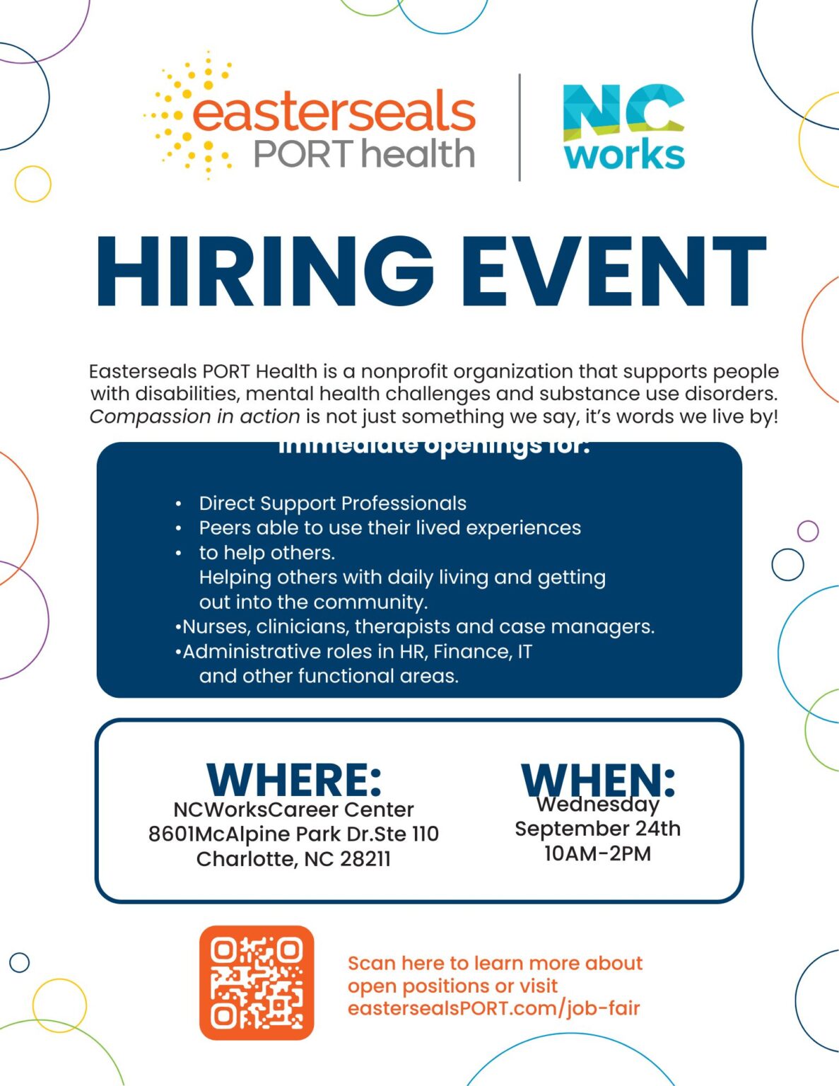 Hiring Event - Charlotte Works